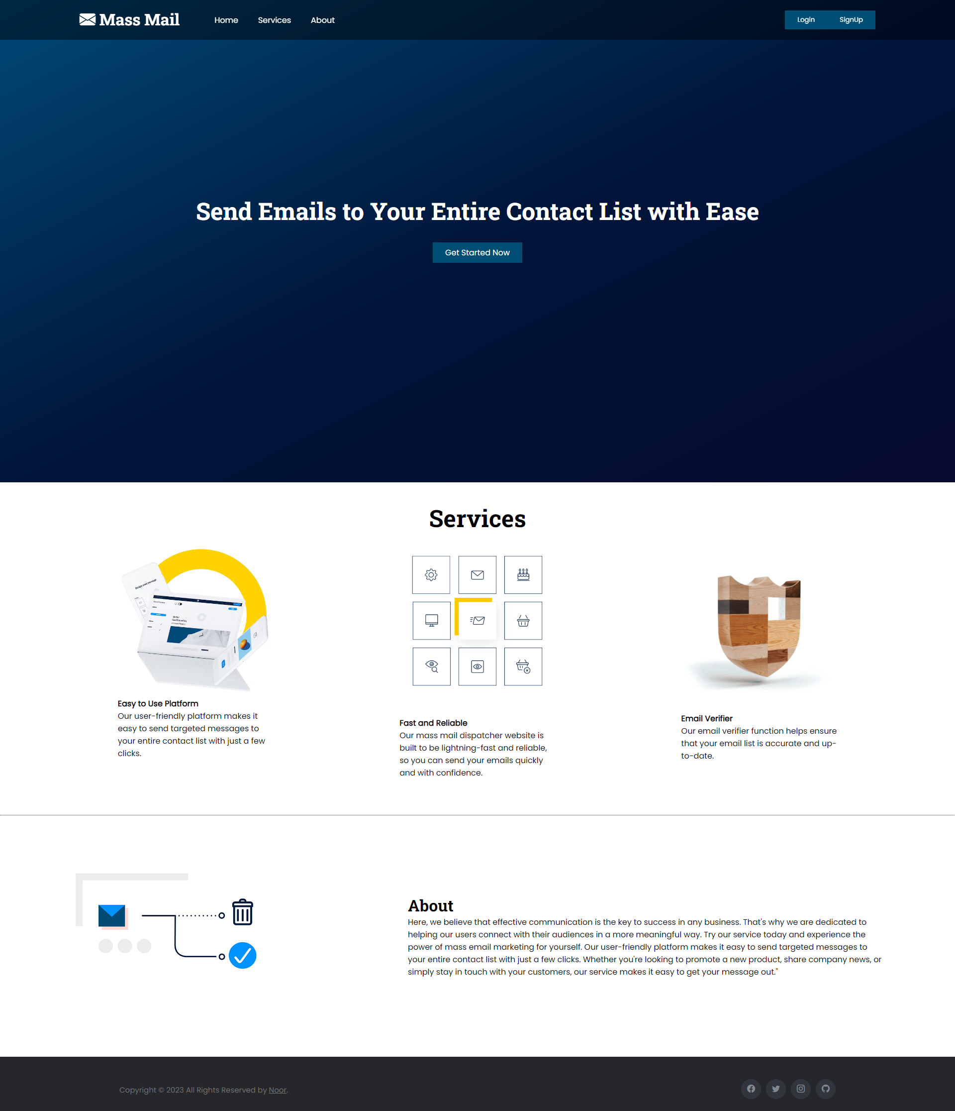 Personal Portfolio website